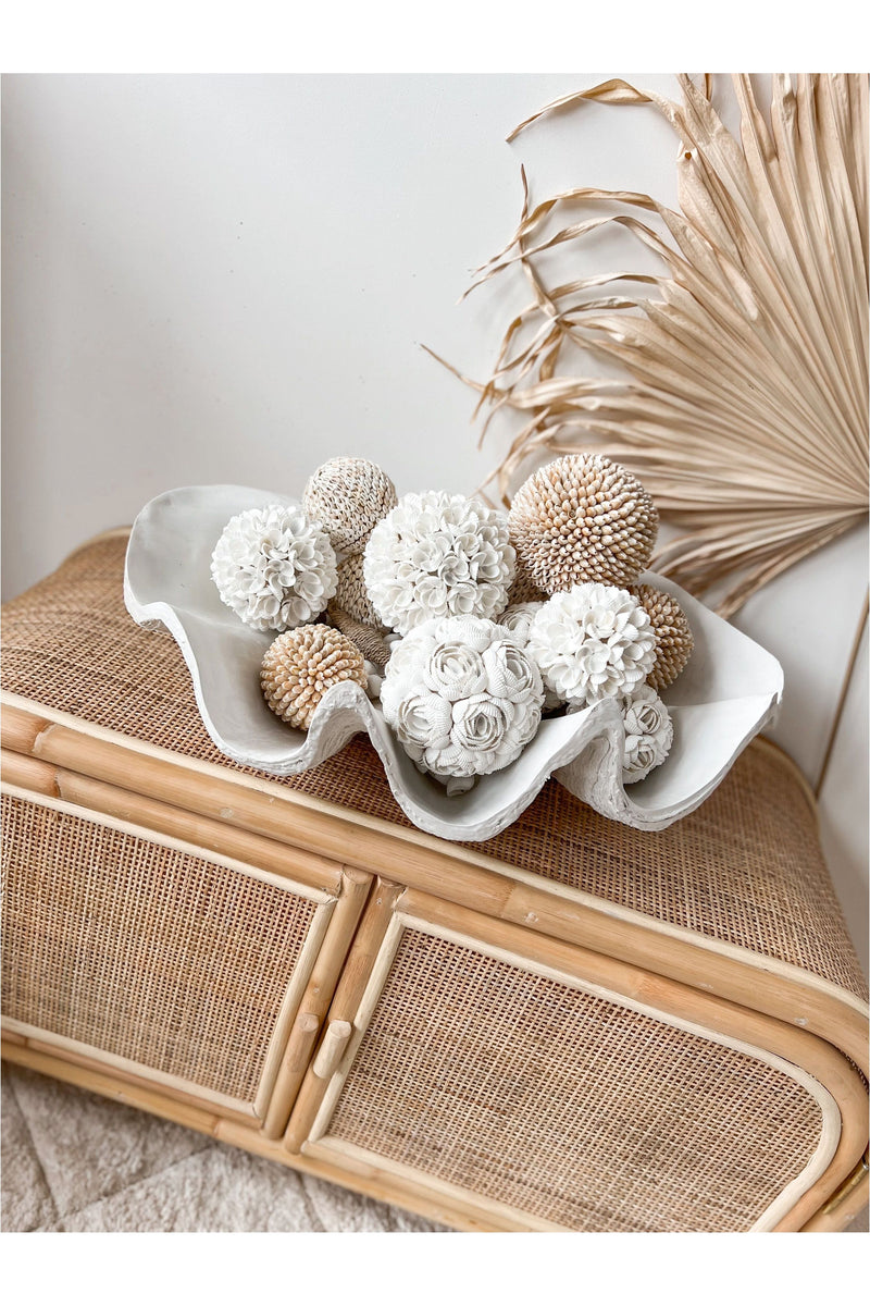Natural White Shell Ball – Inkah Limited